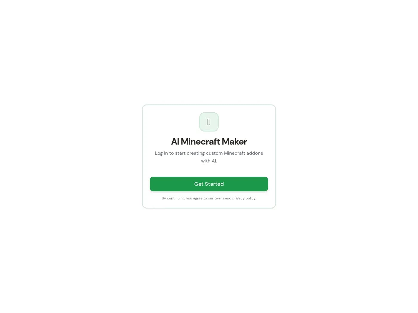 AI Minecraft Addon Maker