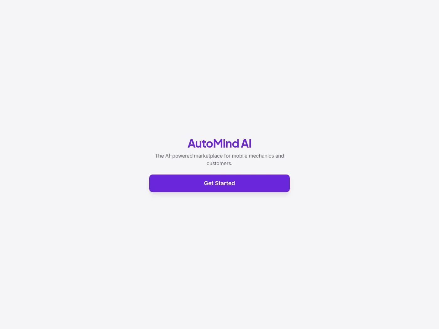 AI Mechanic Marketplace