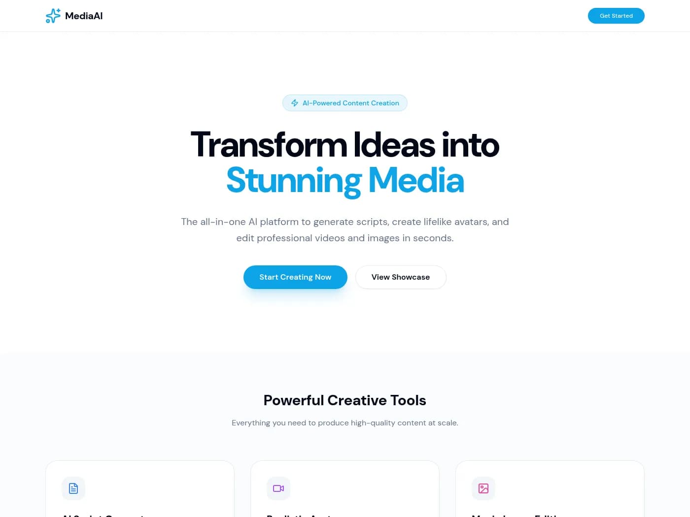 AI Media Creator