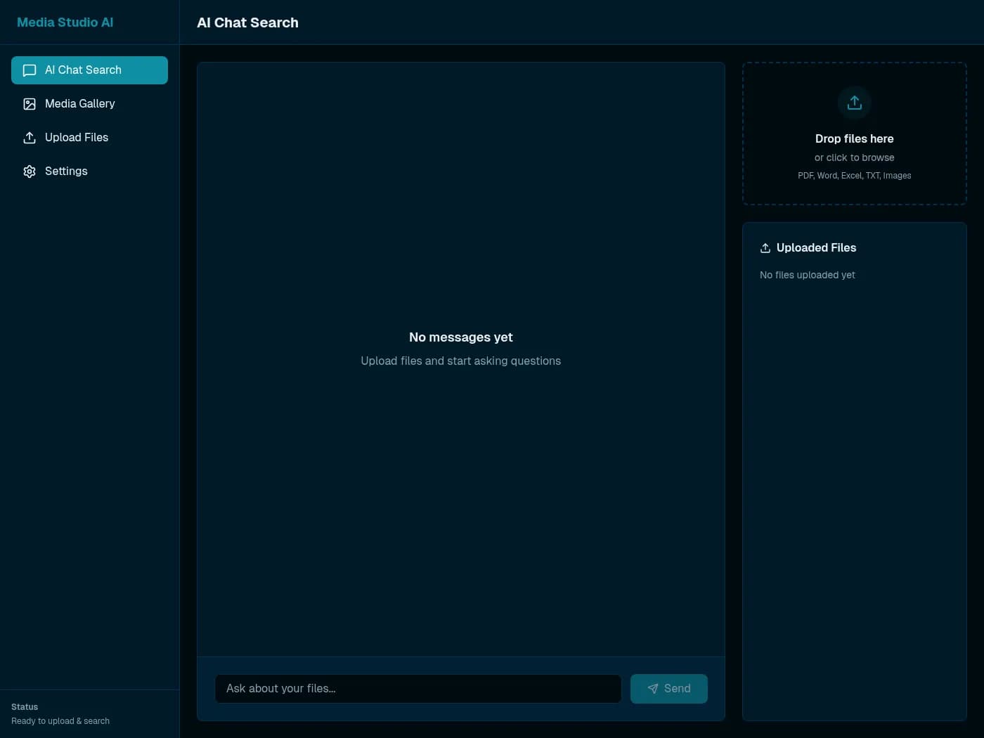 Ai Media Studio Dashboard