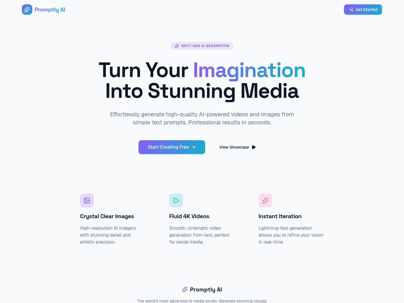 Promptly AI Media Maker