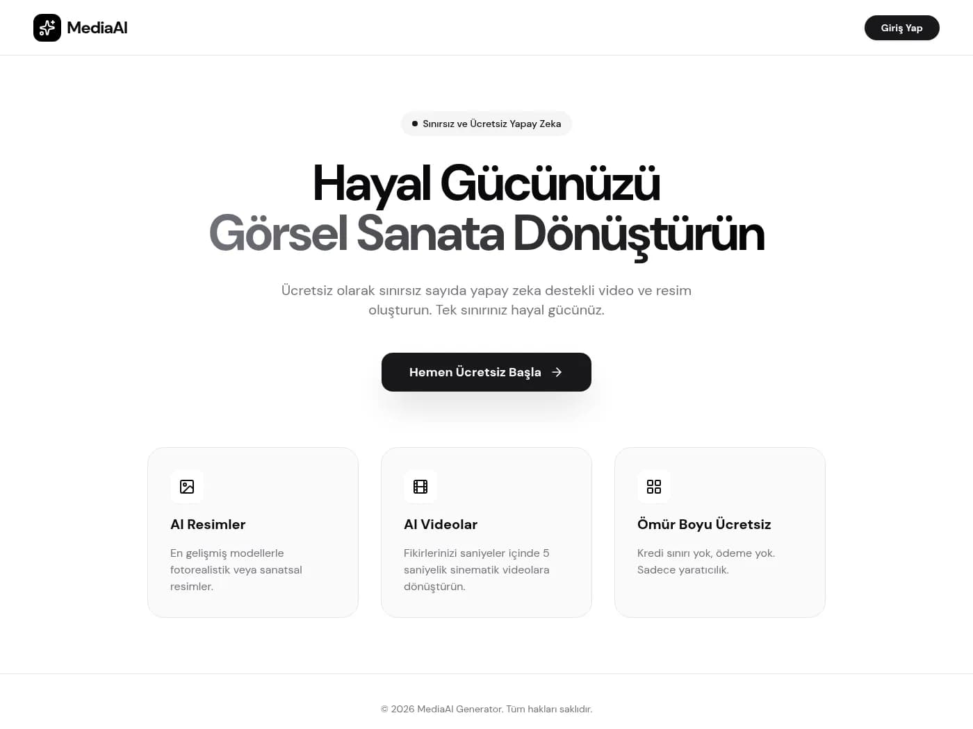 Free AI Media Generator