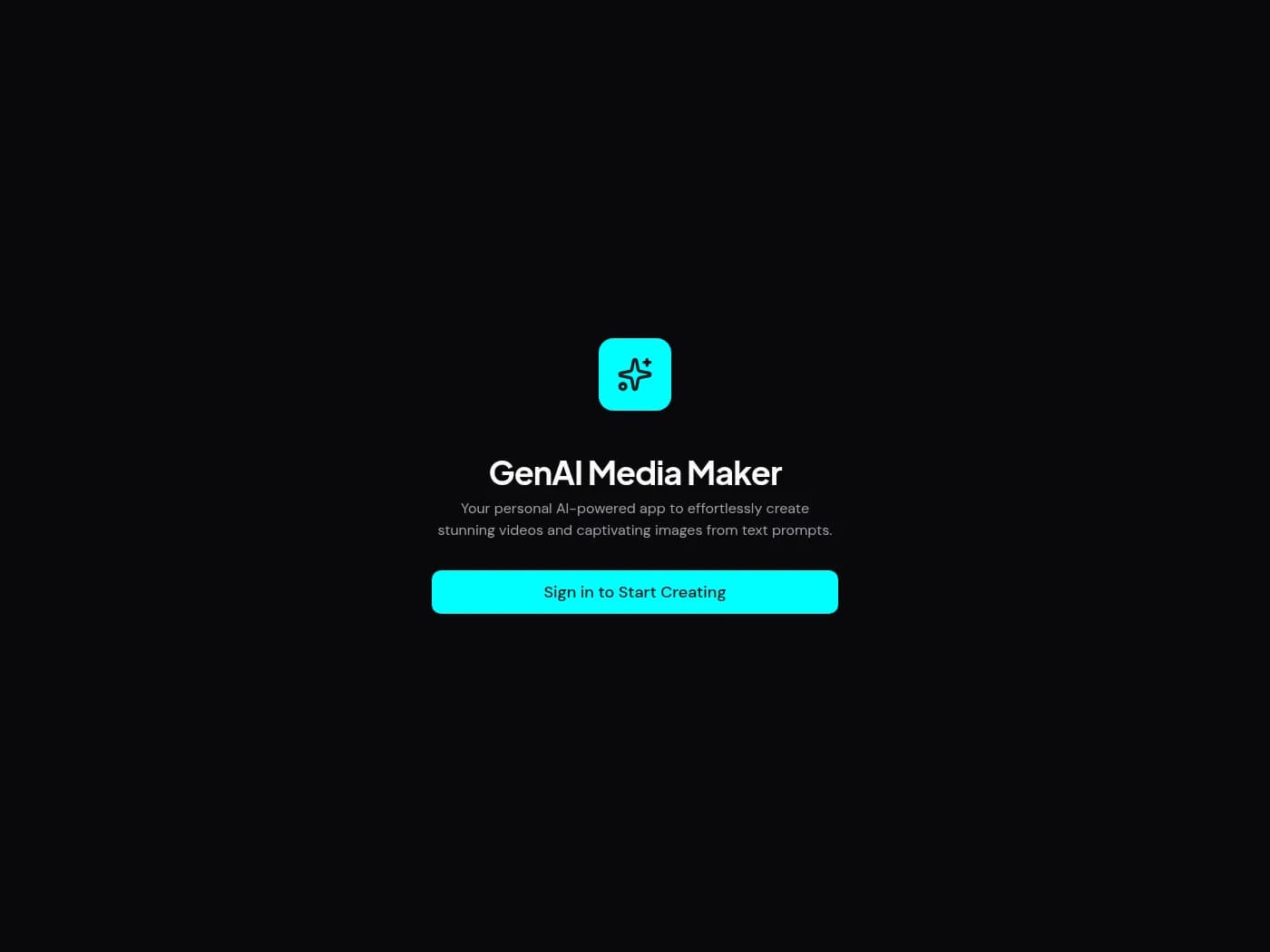 GenAI Media Maker