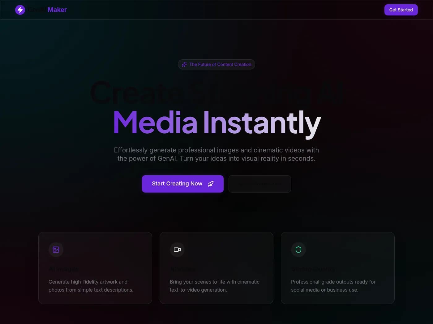 GenAI Media Maker