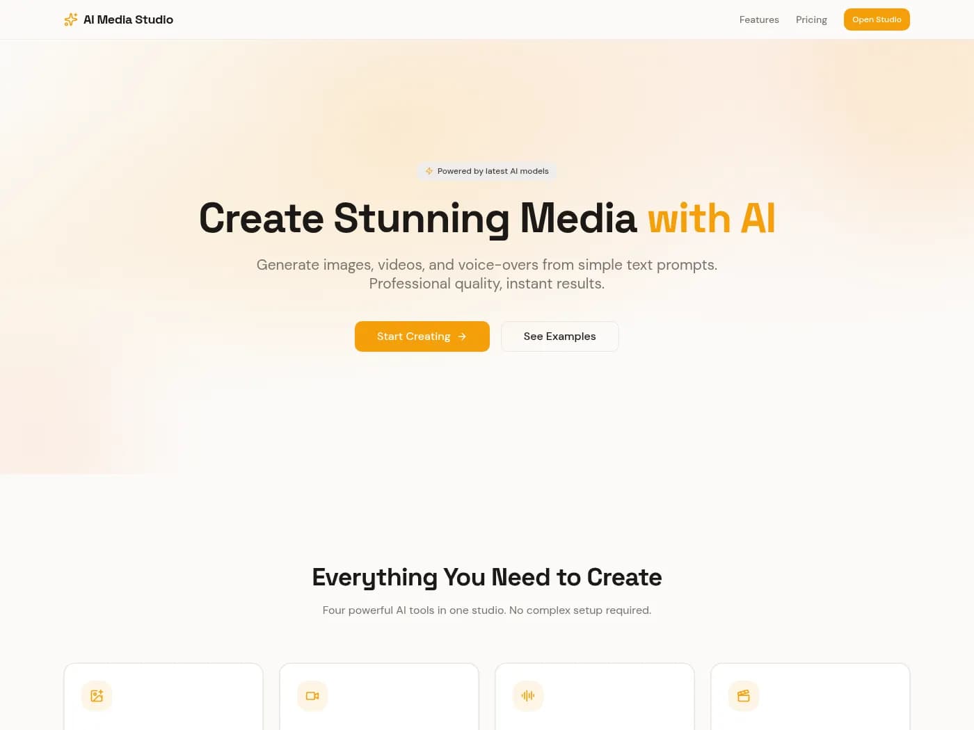 AI Media Studio