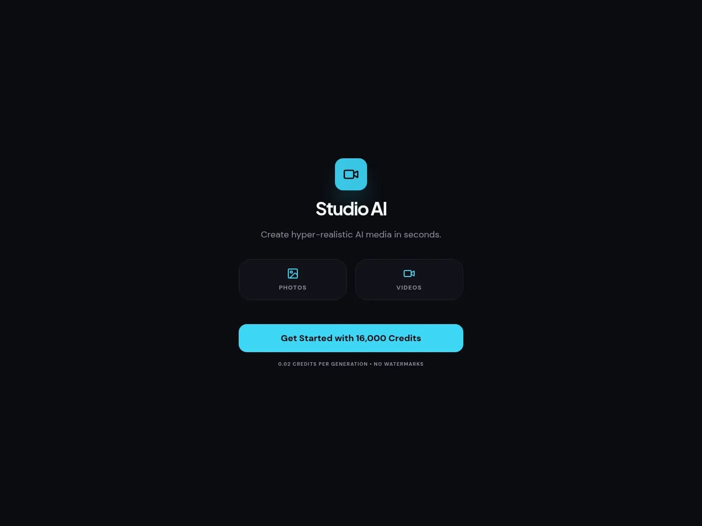 Super Realistic AI Studio
