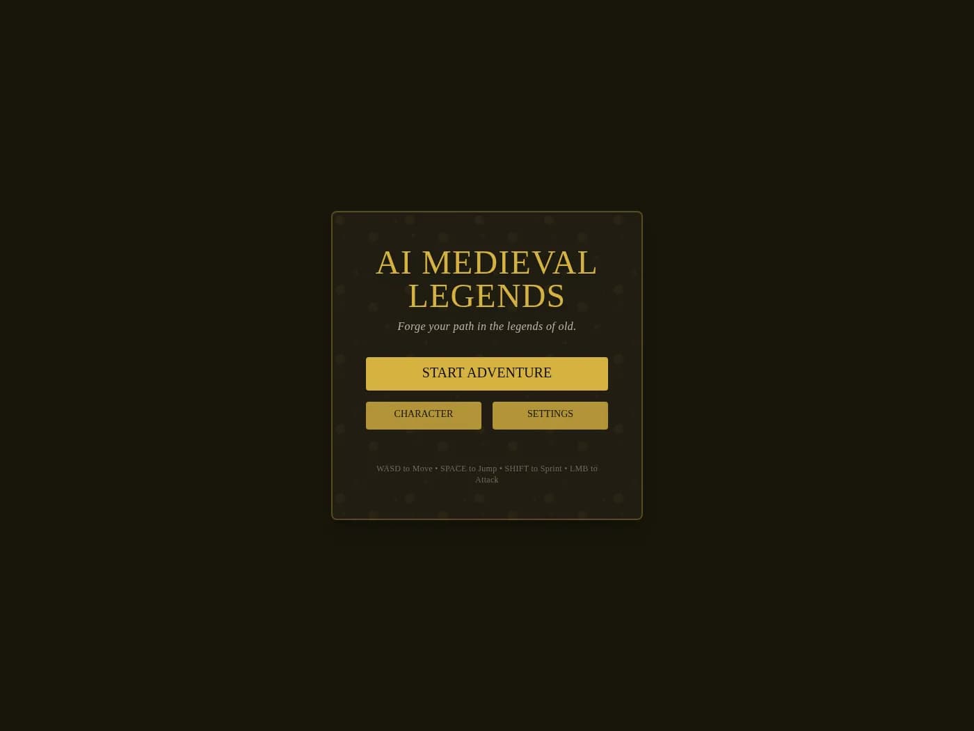 AI Medieval Legends