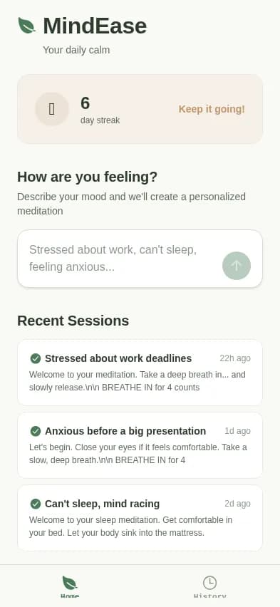 MindEase Guided Meditations
