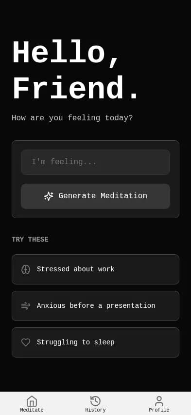 Calmly Guided Meditations