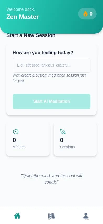 AI Meditation Coach