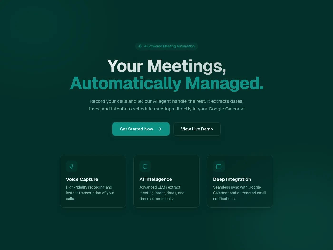 Smart Meeting Agent