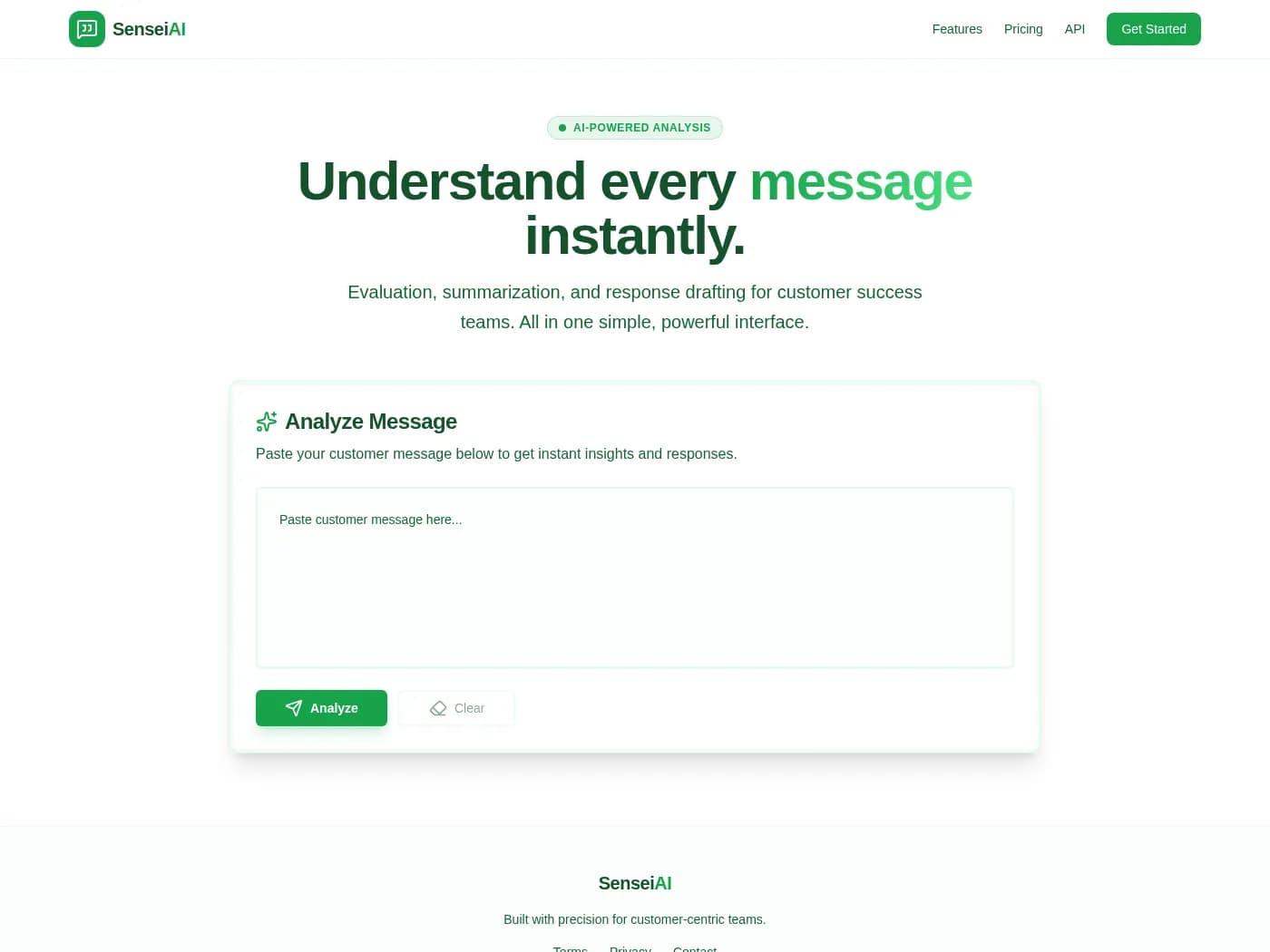 AI Message Analyzer
