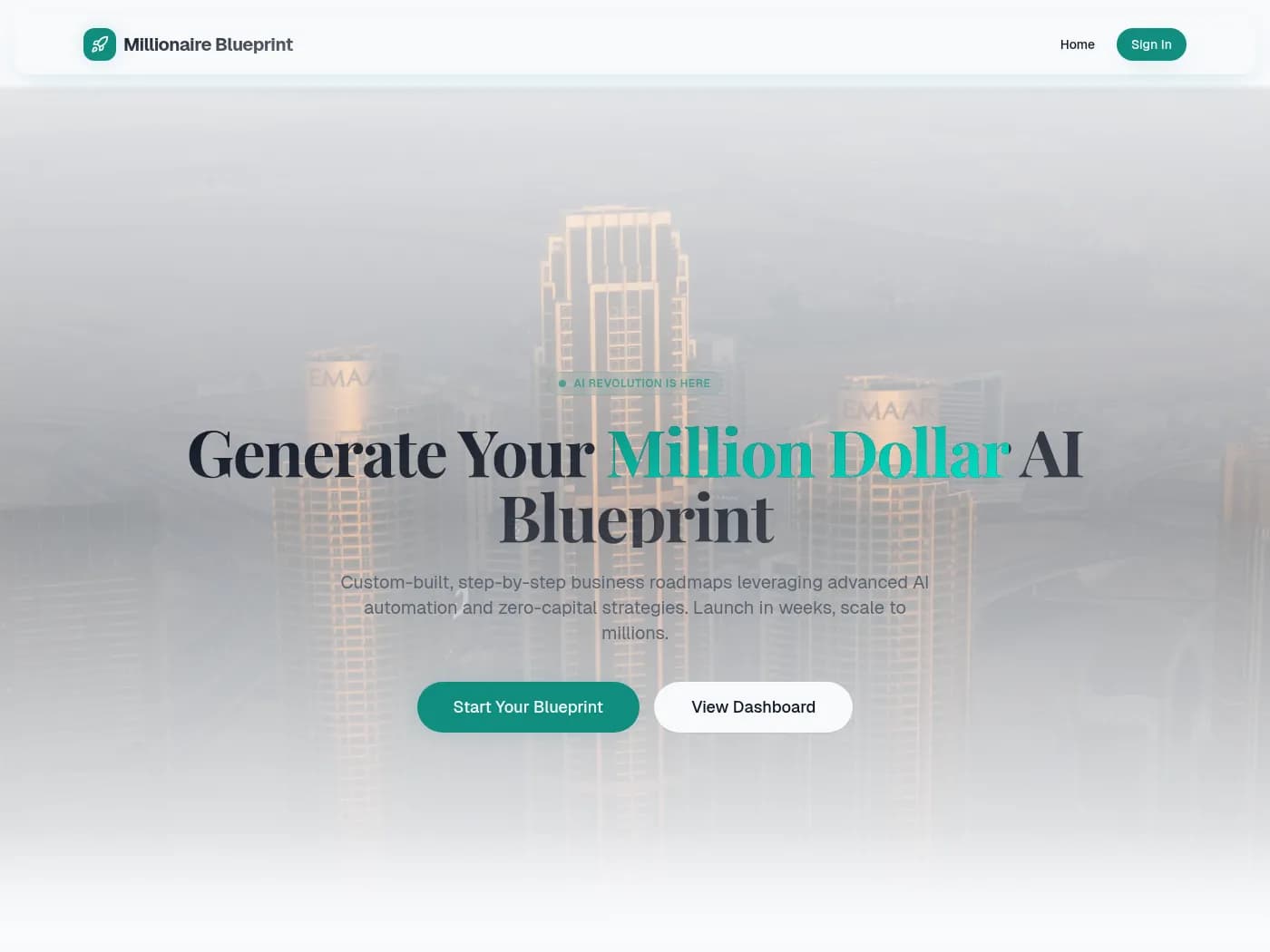AI Millionaire Blueprint