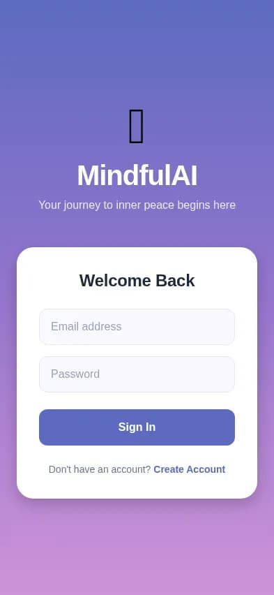MindfulAI Companion