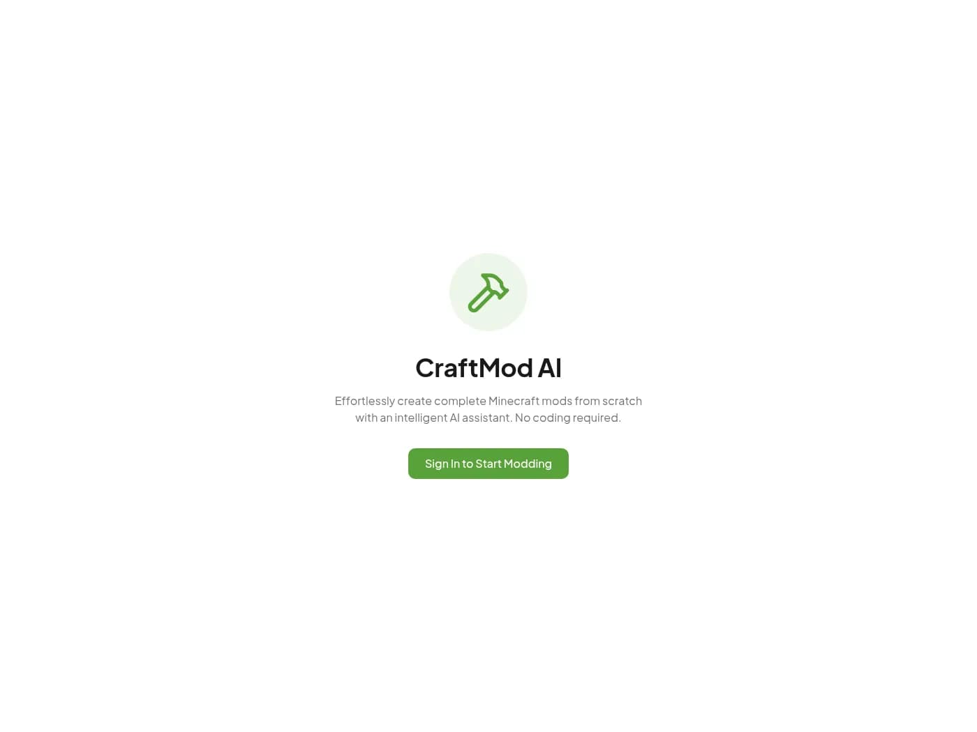 AI Minecraft Mod Maker
