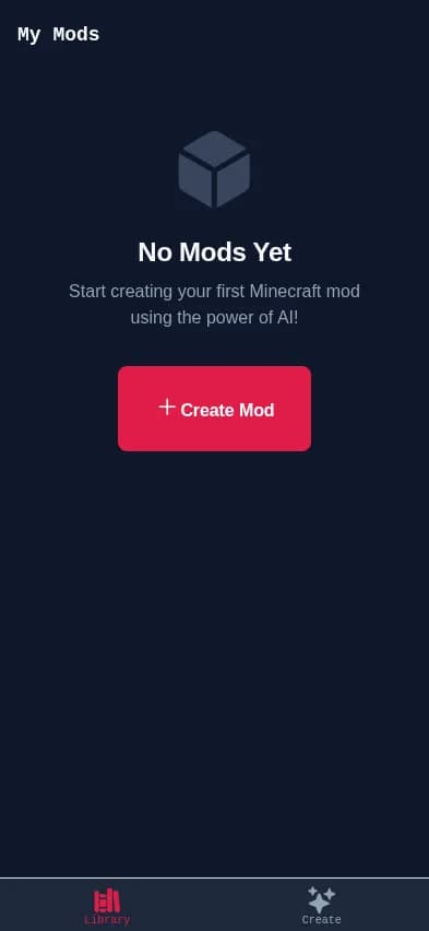AI Minecraft Mod Maker
