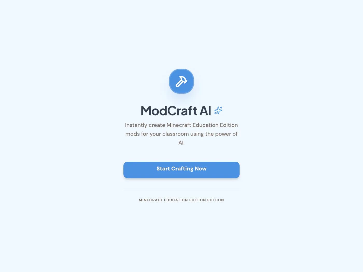 AI Mod Creator for Minecraft EDU