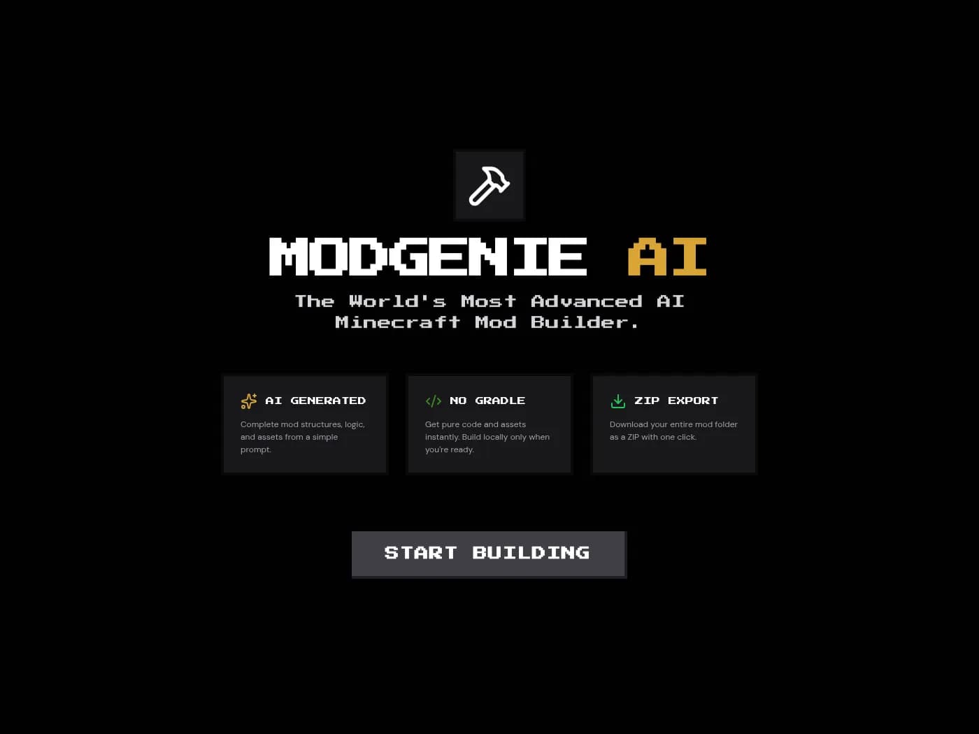 ModGenie AI Mod Builder