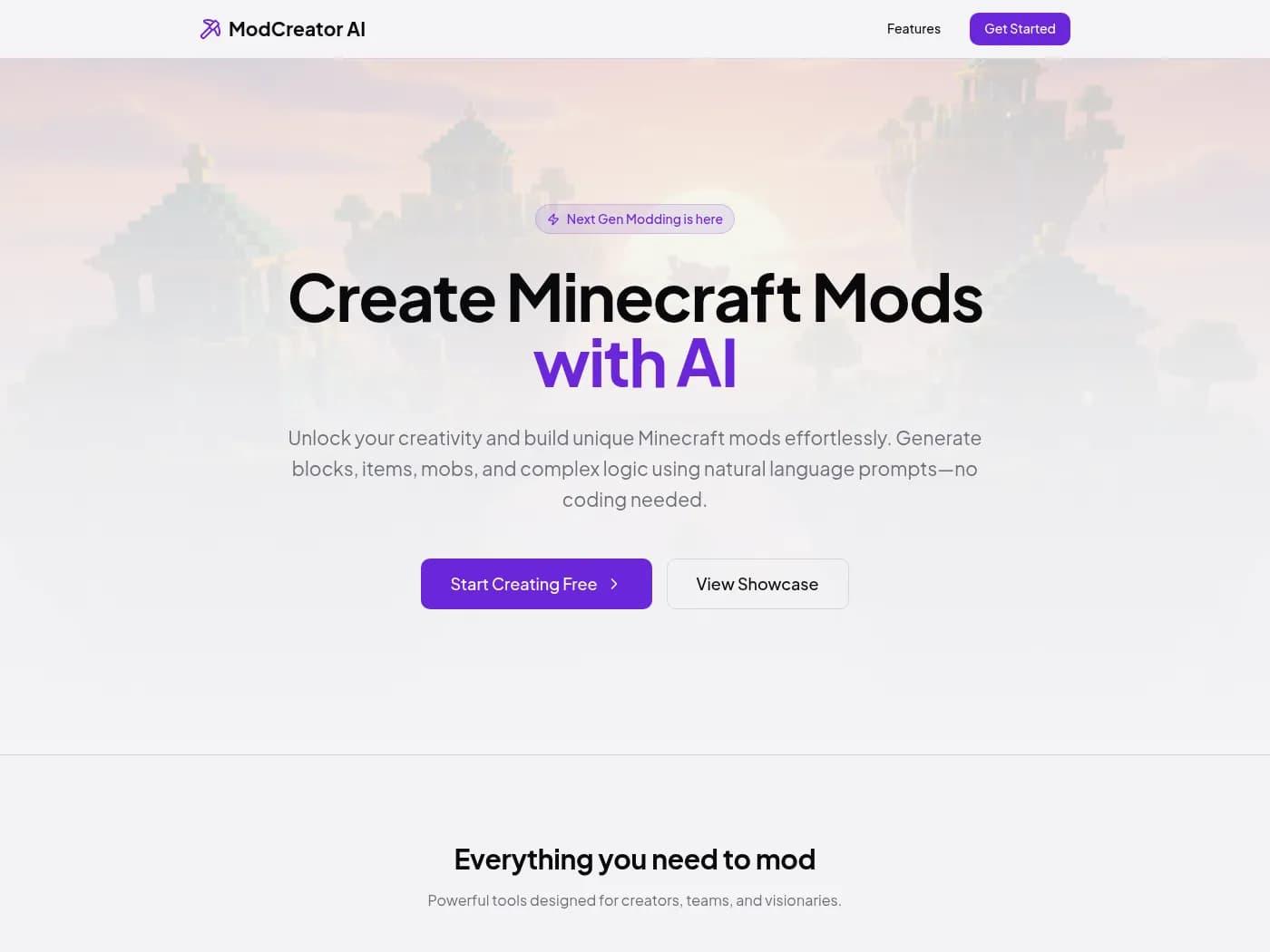 ModCreator AI
