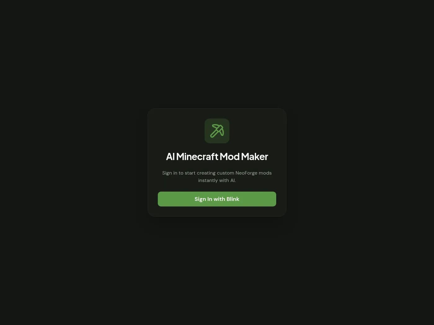AI Minecraft Mod Maker