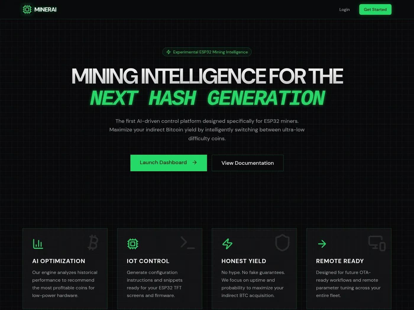 MinerAI Control Platform
