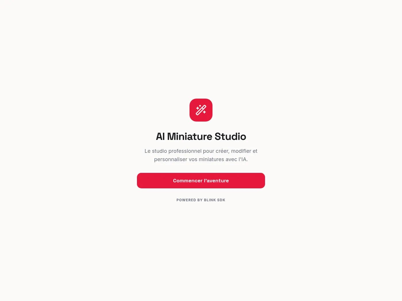 AI Miniature Studio