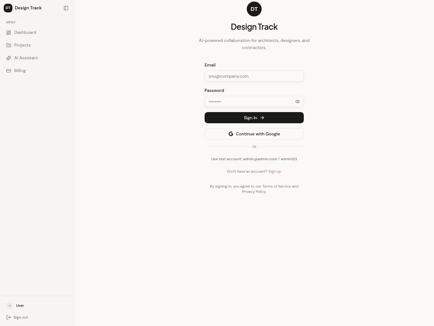 AI Minimalist App