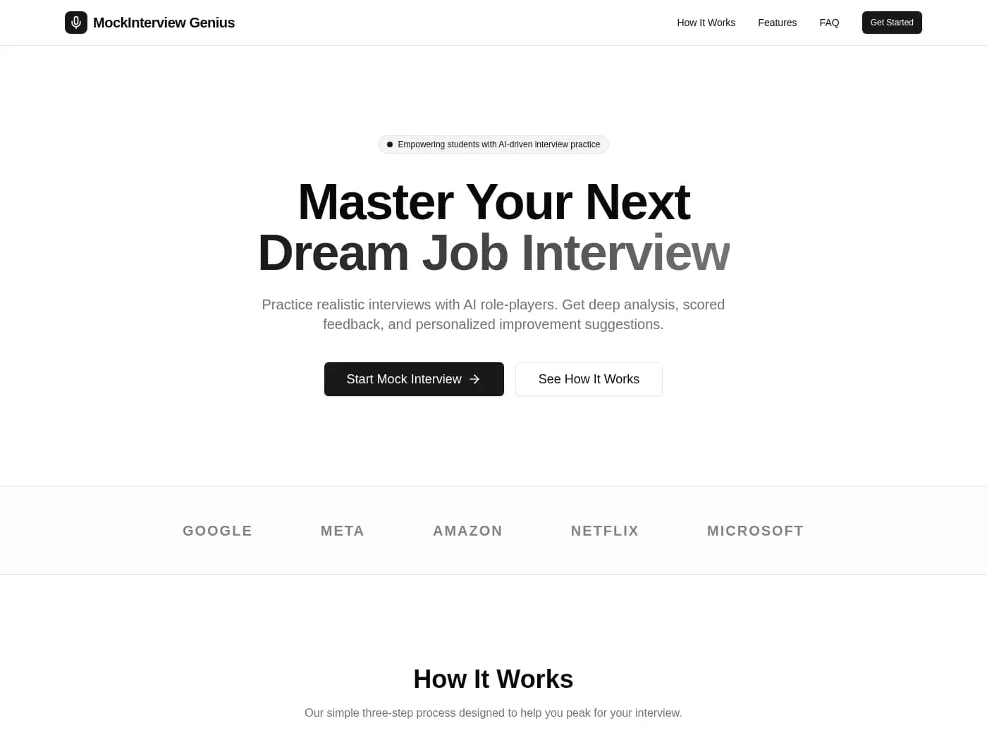 MockInterview Genius