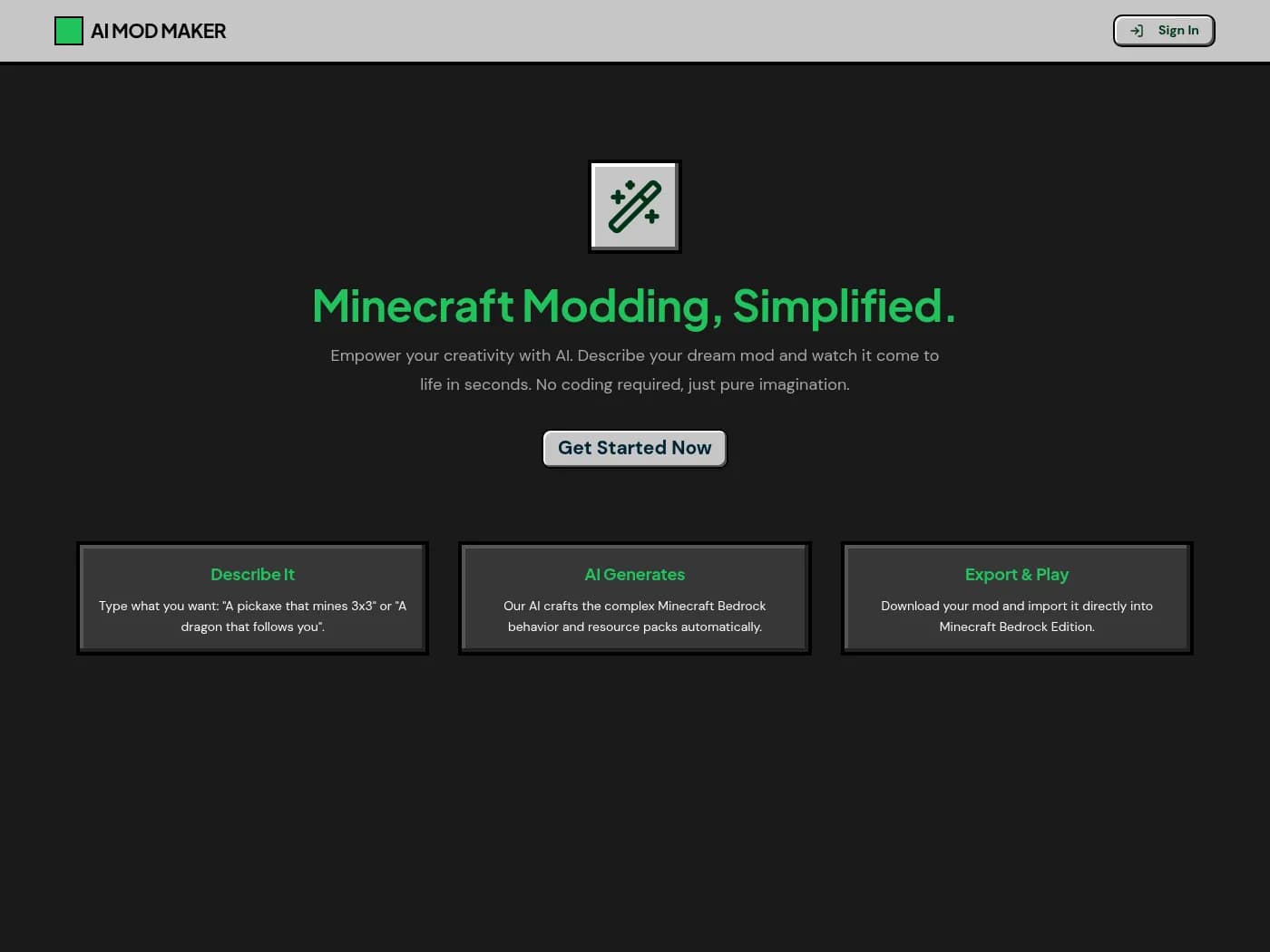 AI Mod Maker
