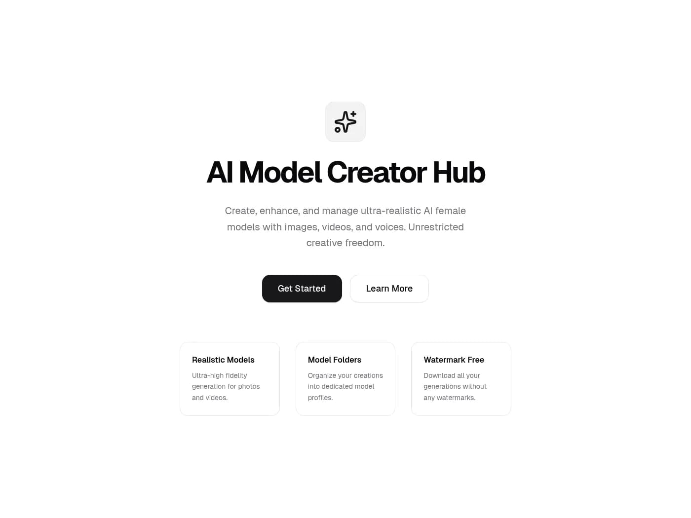 AI Model Creator Hub