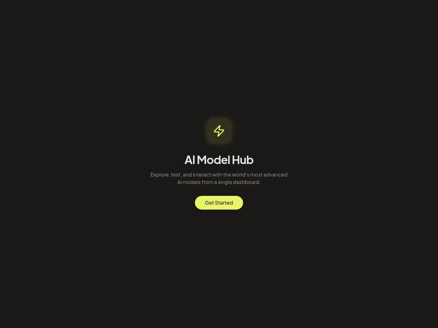 AI Model Hub