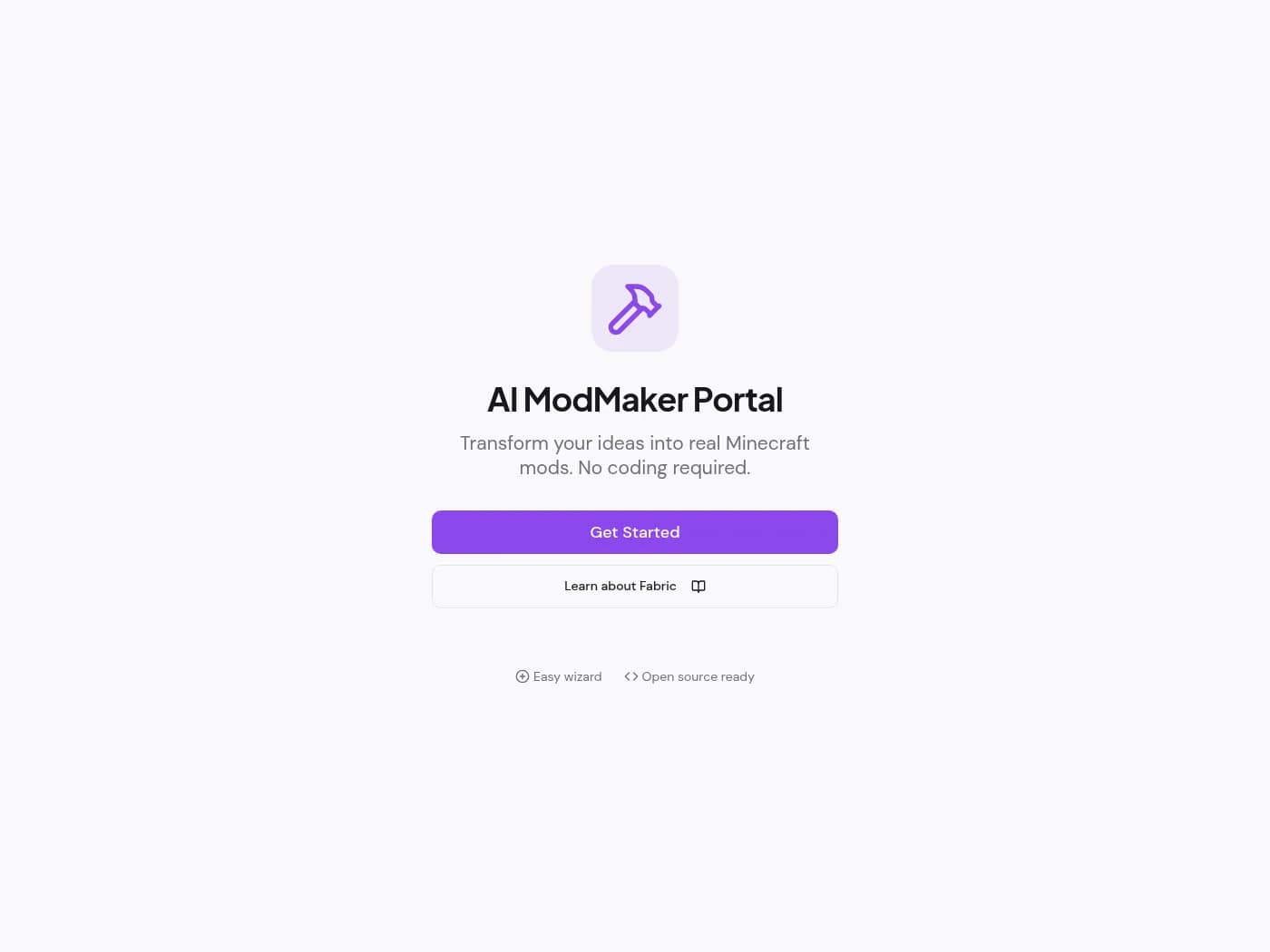 AI ModMaker Portal