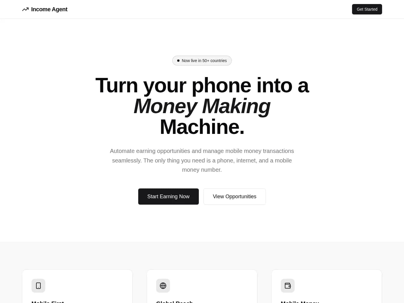 AI Income Agent