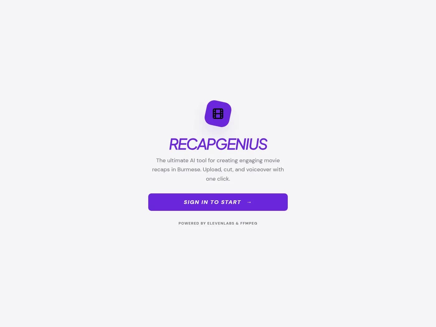 RecapGenius AI Movies