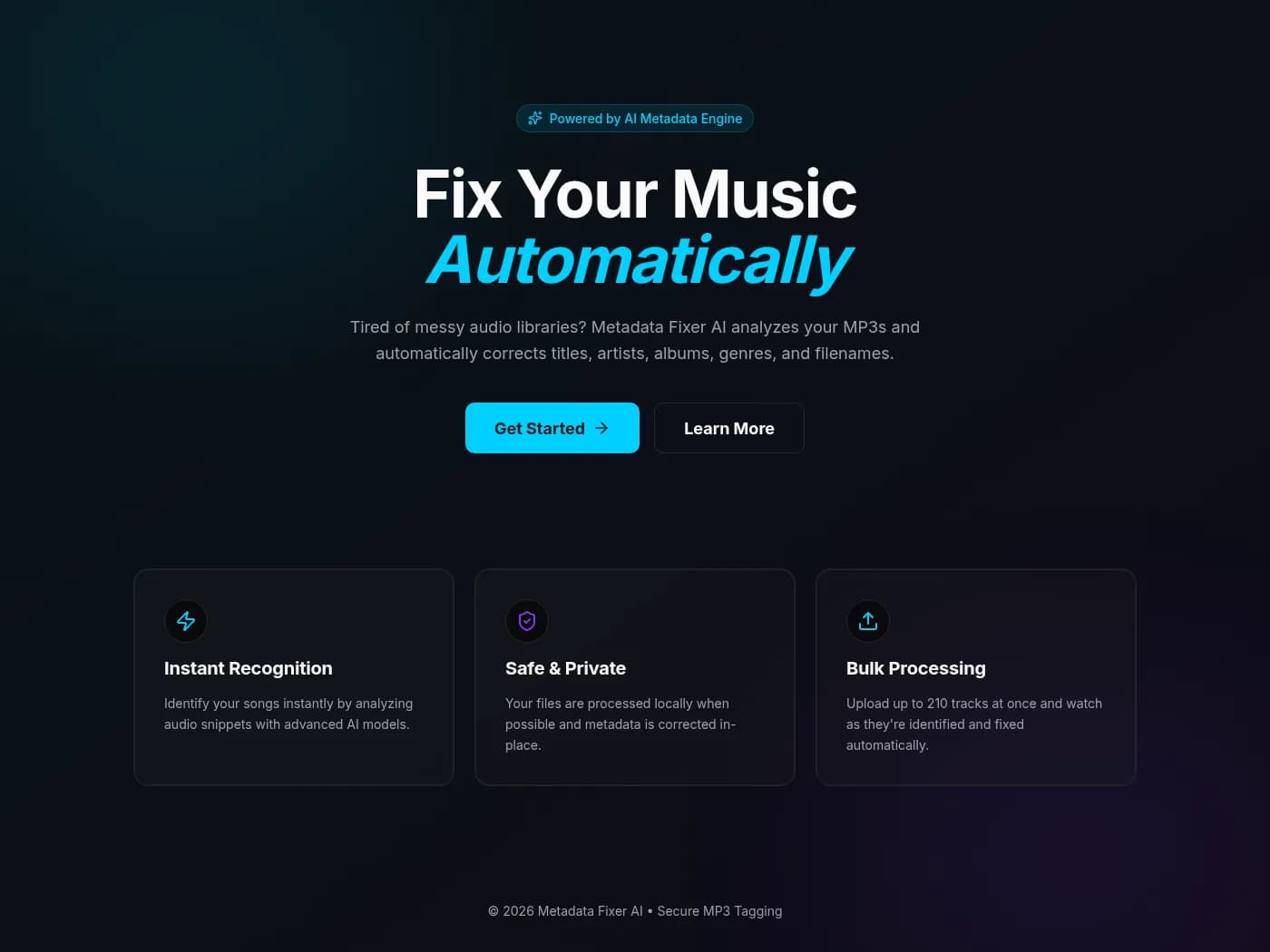 Metadata Fixer AI