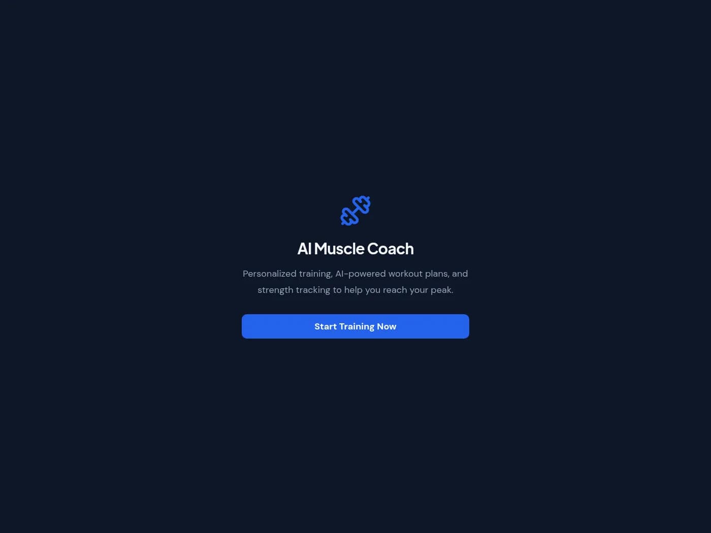 AI Muscle Coach