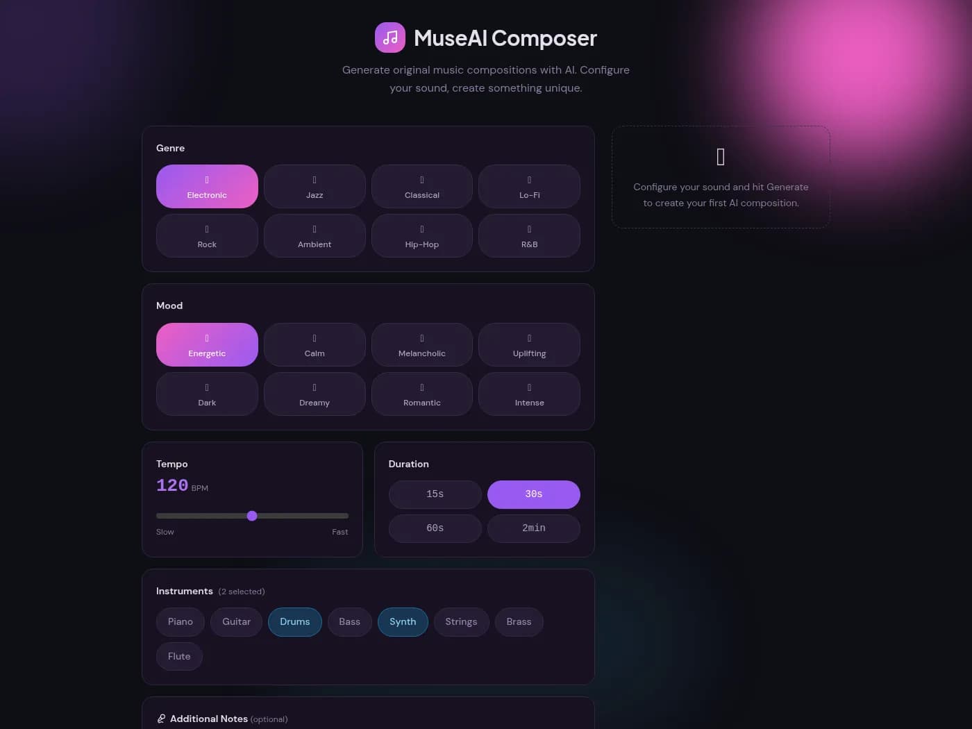 MuseAI Composer