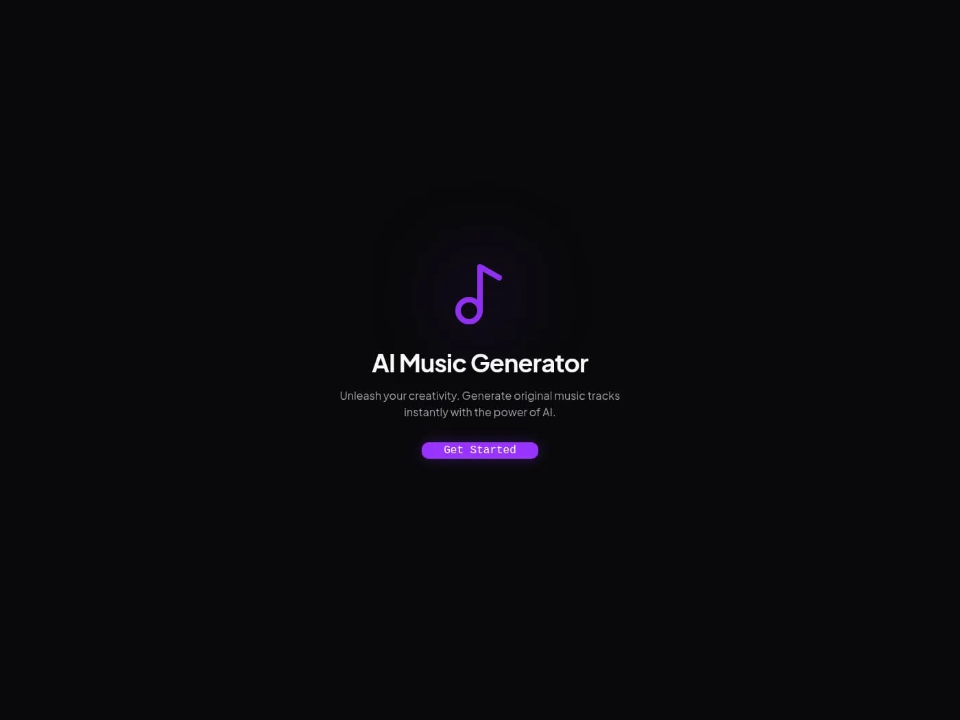 AI Music Generator