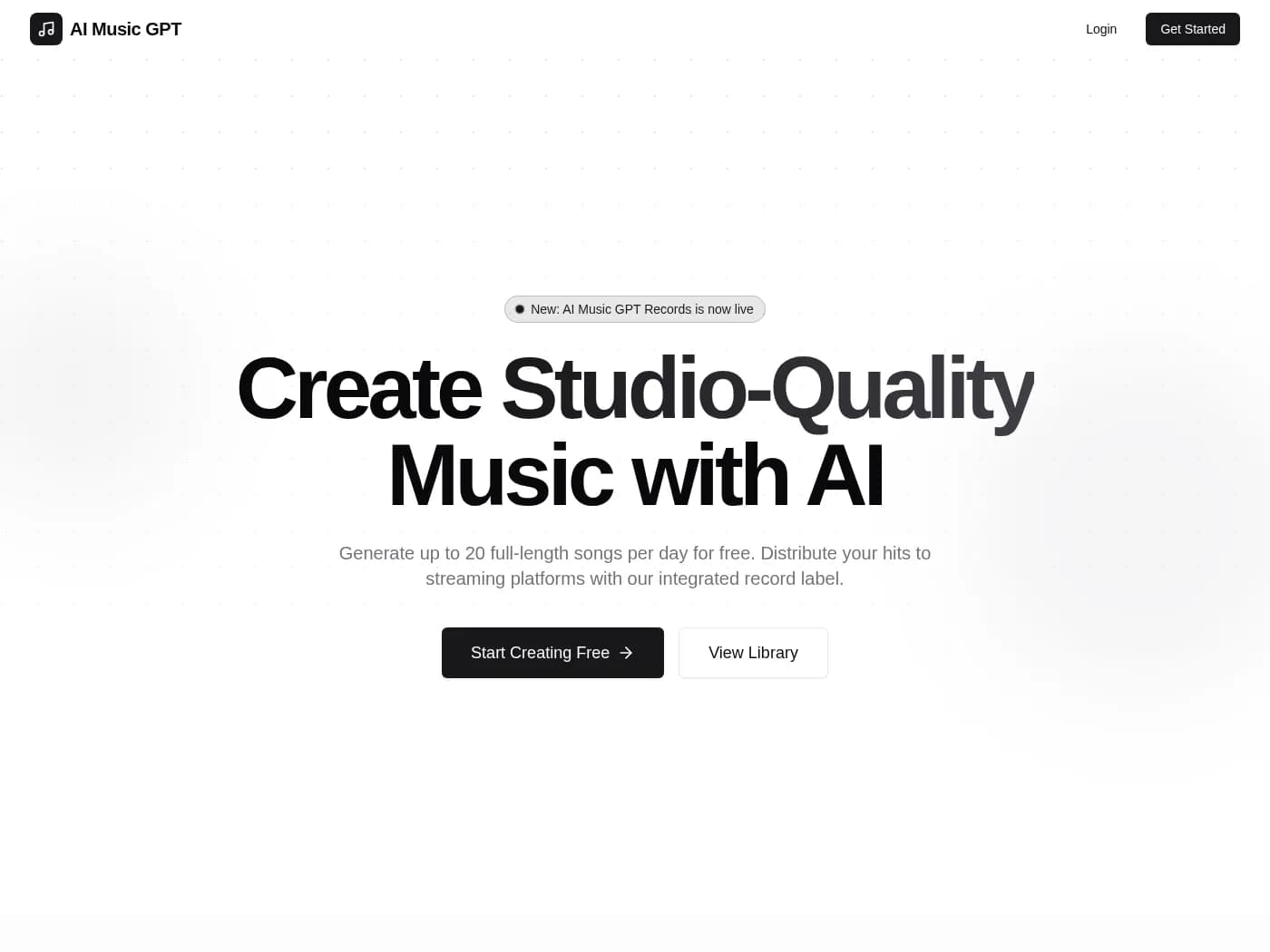 AI Music GPT Studio