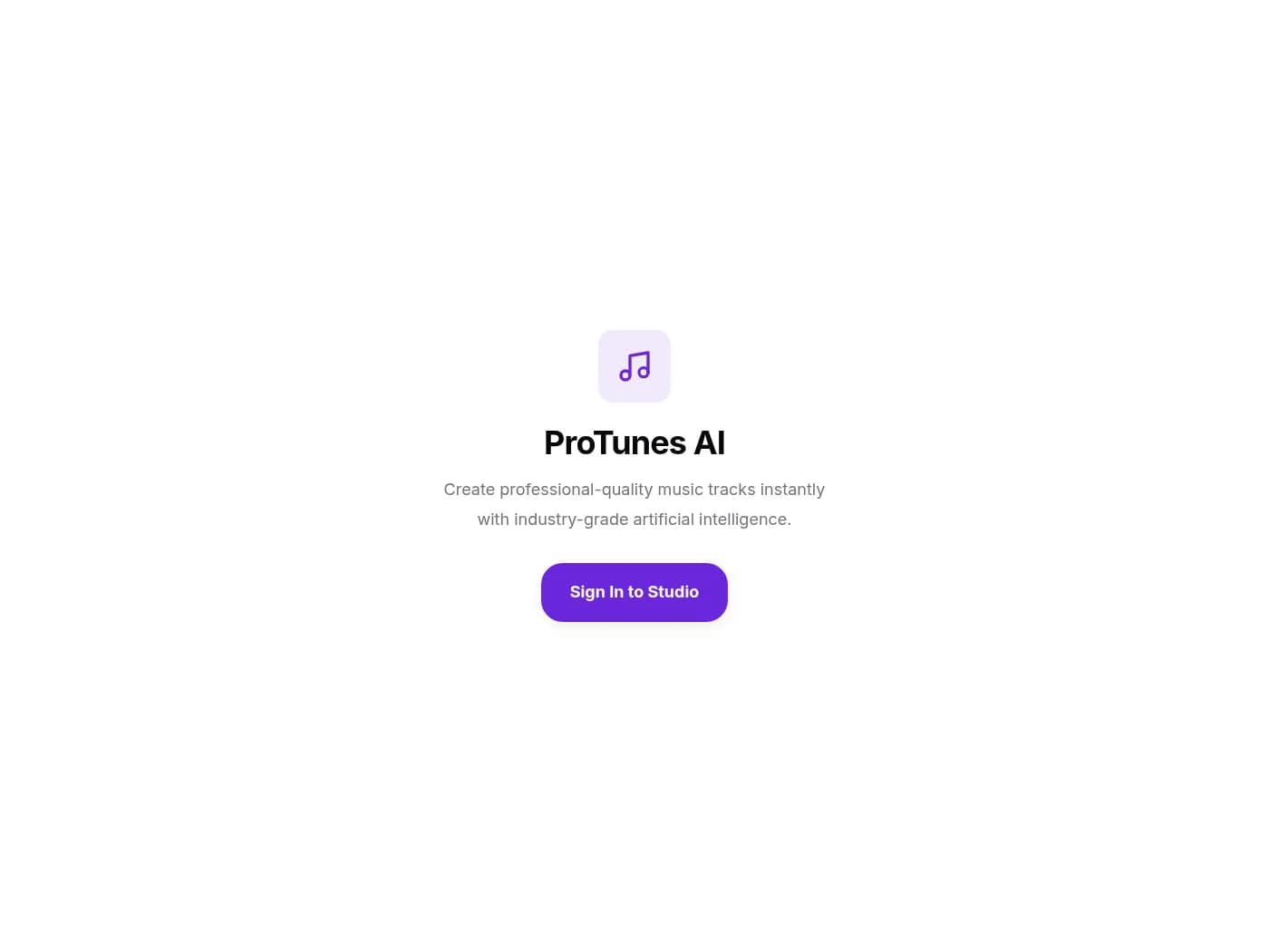 ProTunes AI Generator