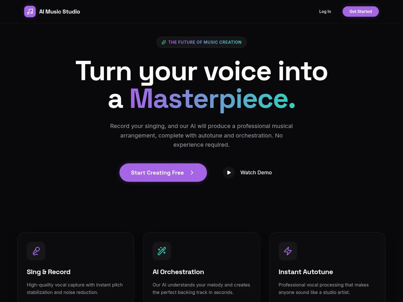 AI Music Studio
