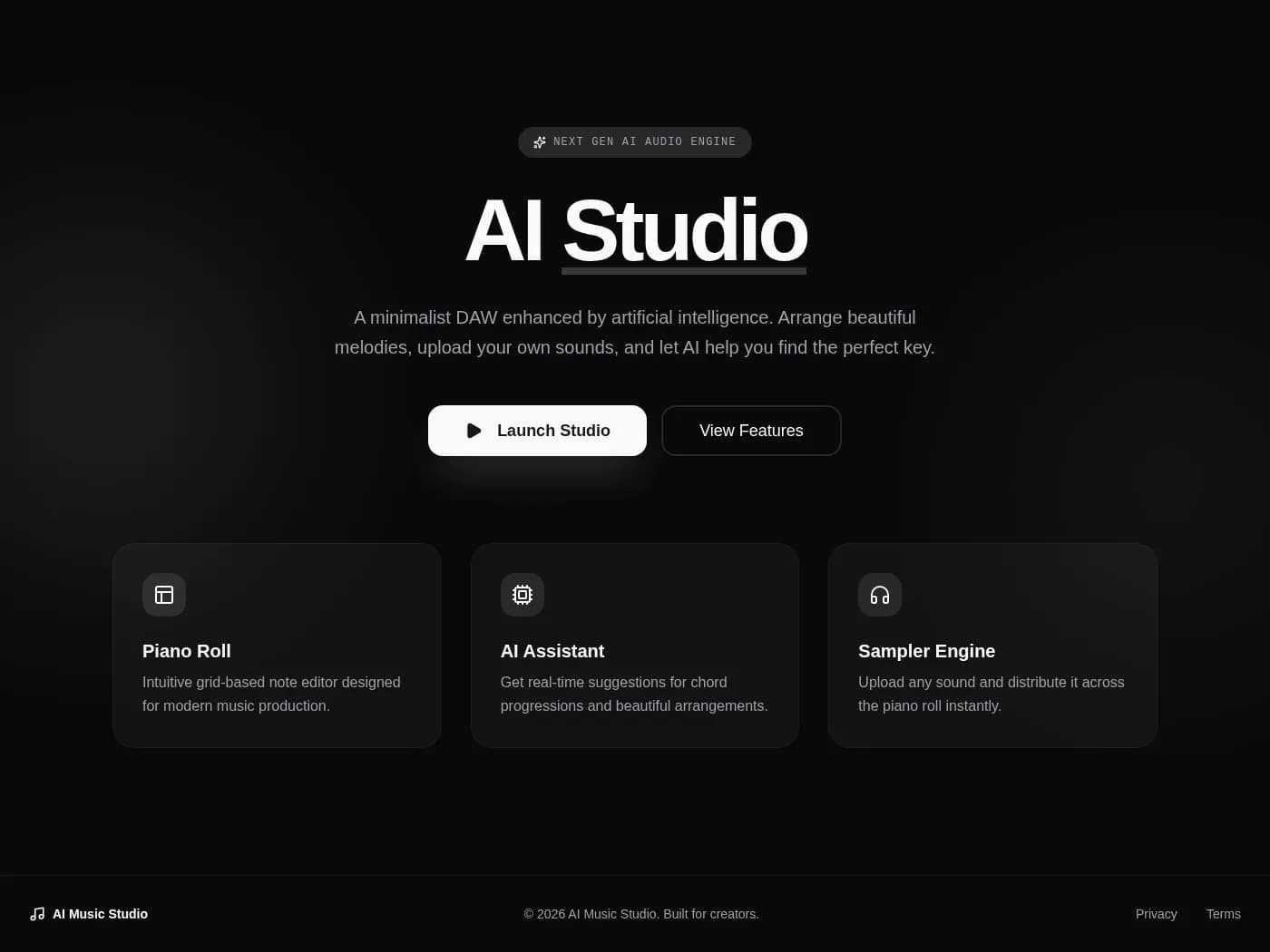AI Music Studio