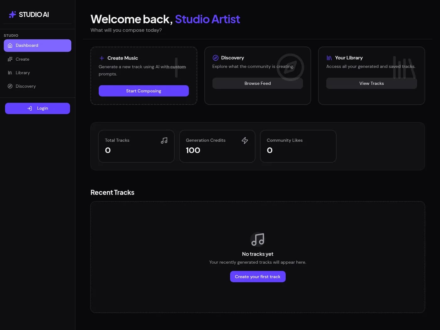 AI Music Studio