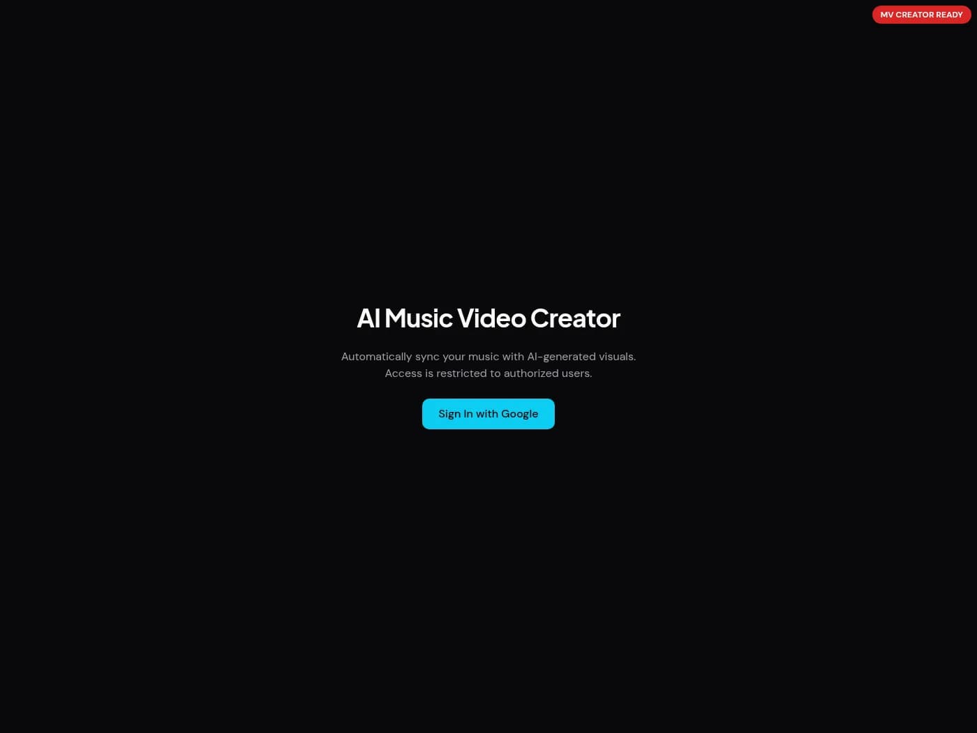 AI Music Video Creator