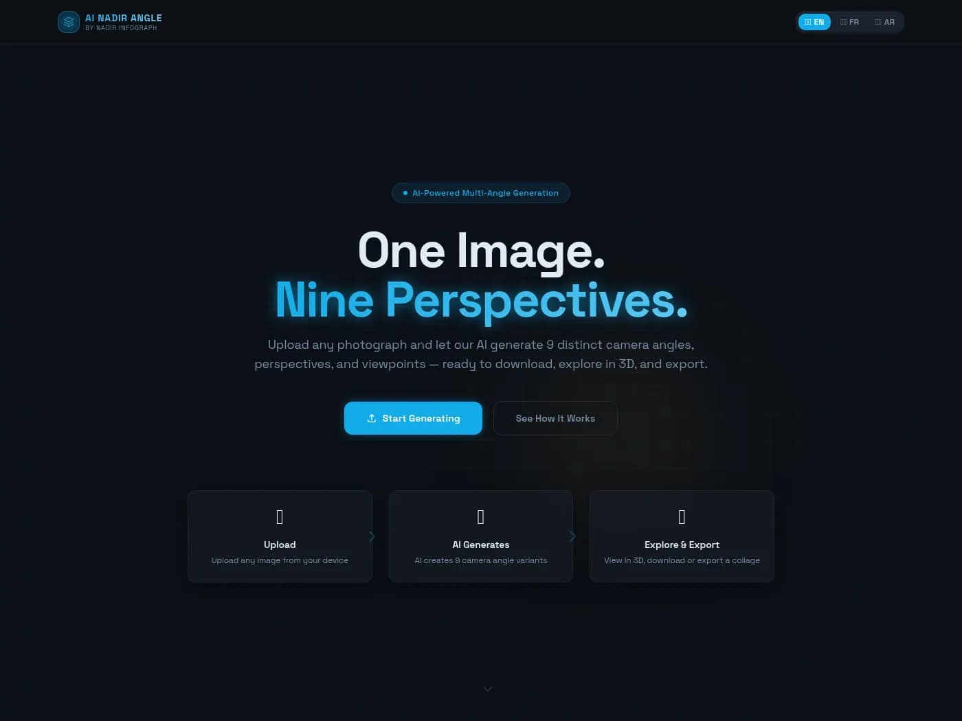 AI Nadir Angle Studio