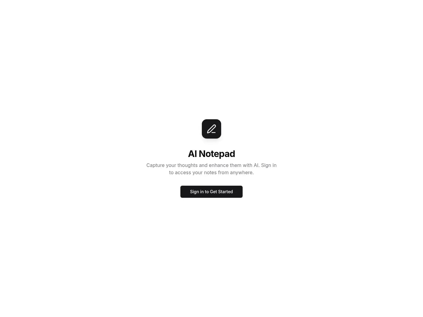 AI Notepad