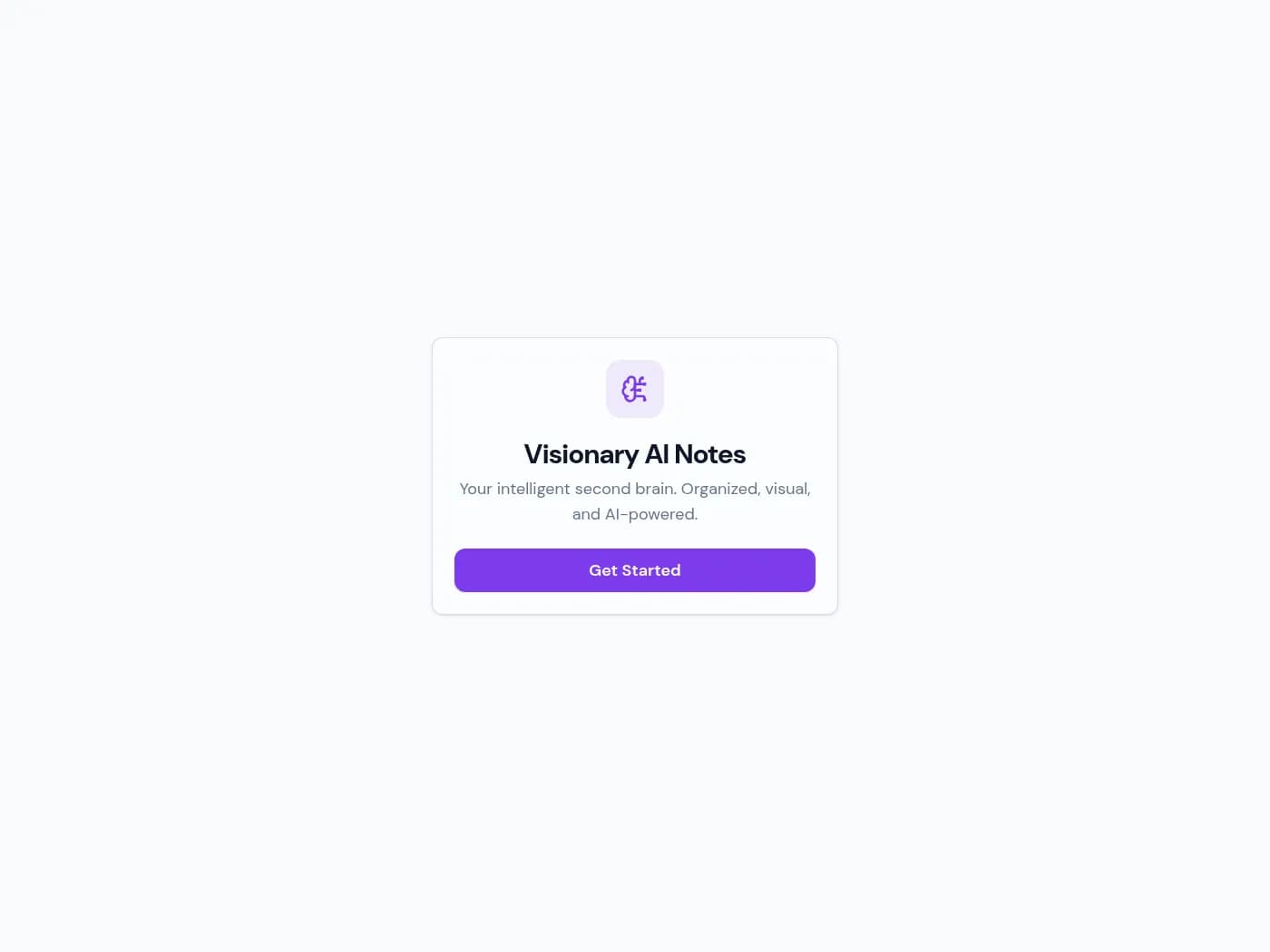 Visionary AI Notes