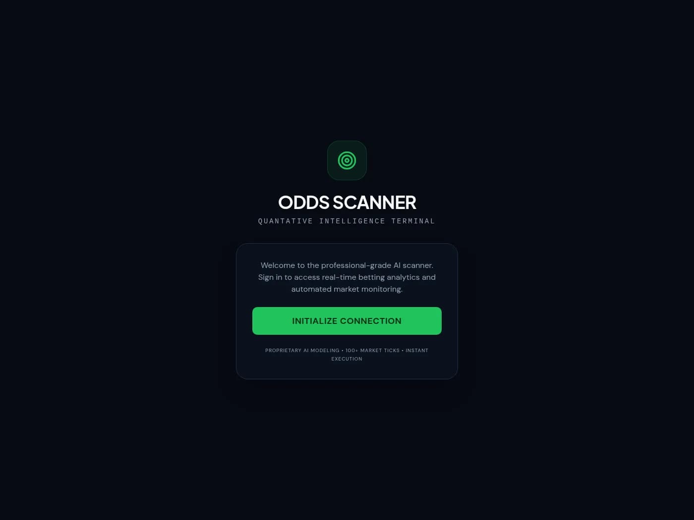 AI Odds Scanner