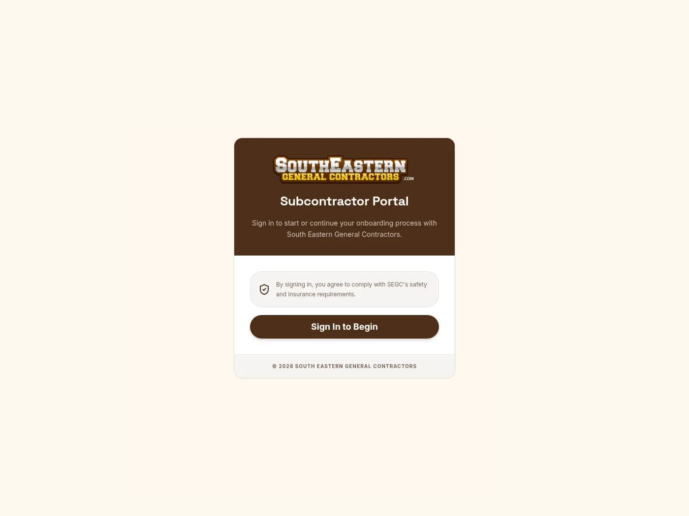 Subcontractor AI Onboarding Suite