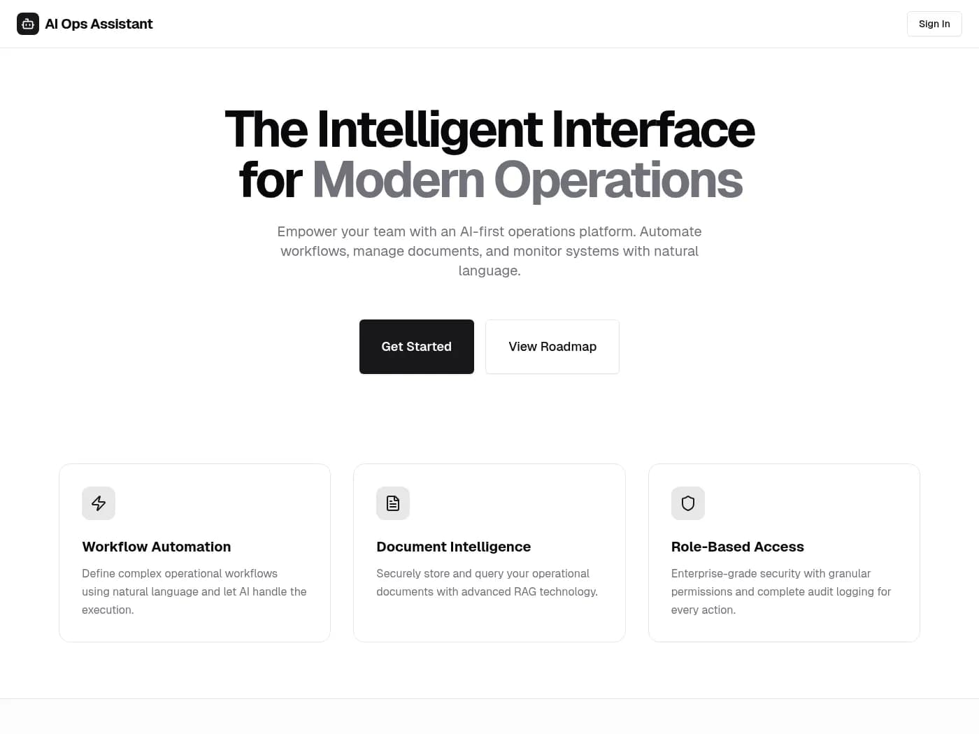 AI Ops Assistant